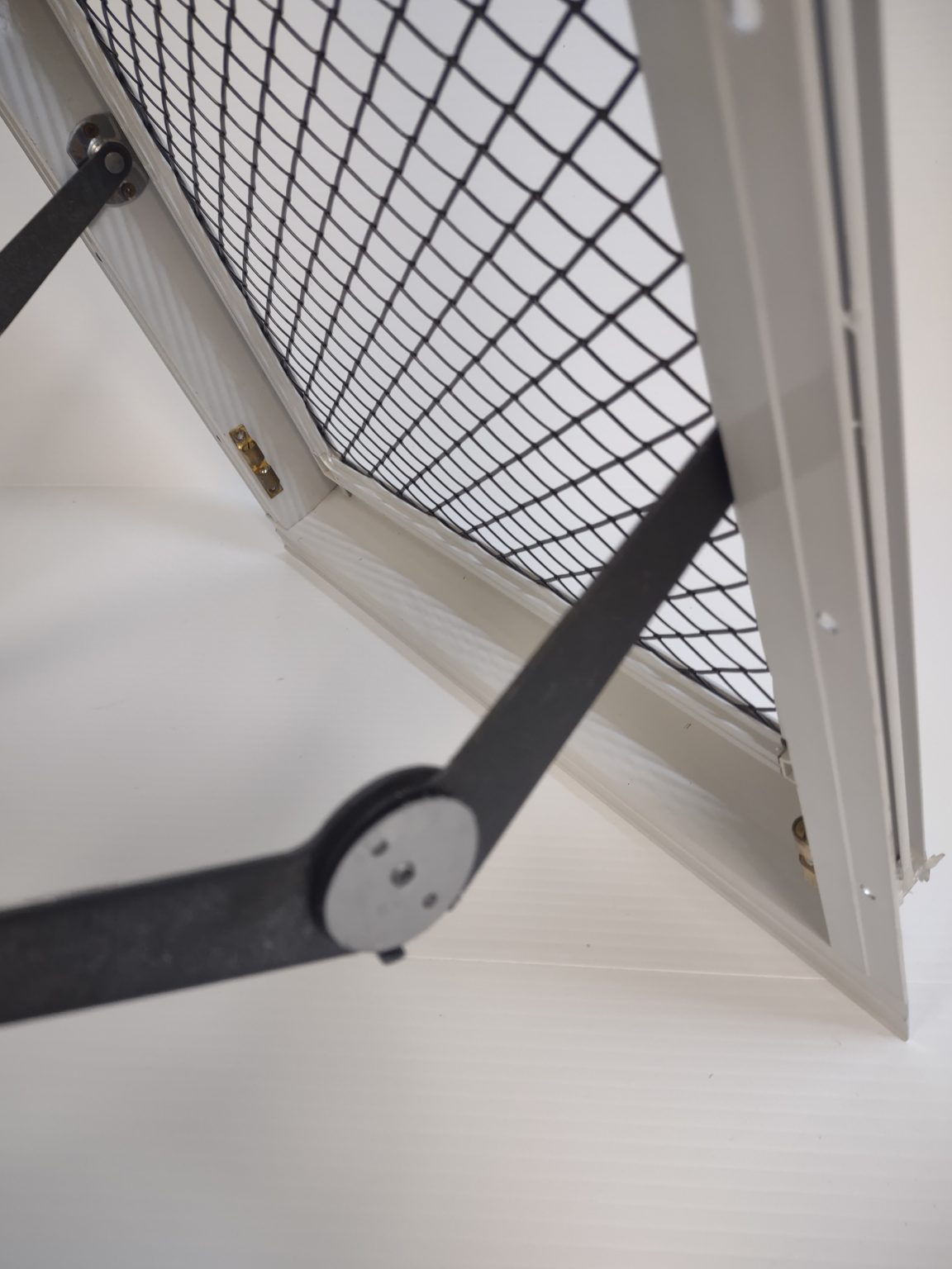 Durable 12x18 Chicken Coop Window with Tilt-Out Glass and Metal Wire ...