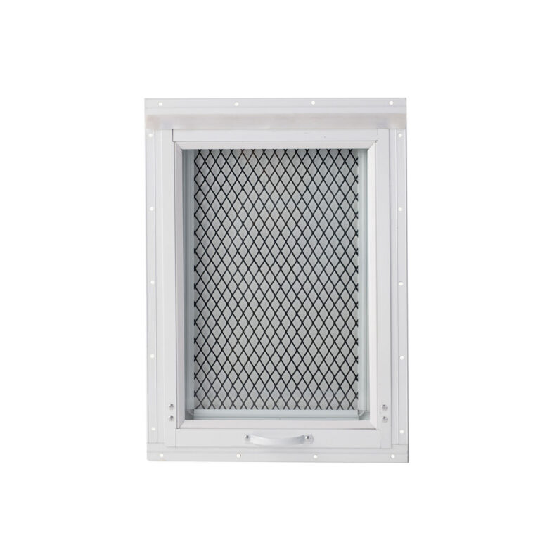 Durable 18x23 Chicken Coop Window with Tilt-Out Glass and Metal Wire ...
