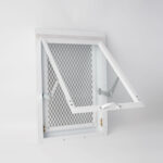 Durable 18x23 Chicken Coop Window with Tilt-Out Glass and Metal Wire ...